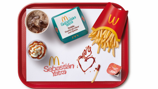 Sebastián Yatra diseña su propio menú para McDonald’s | Marcas ...