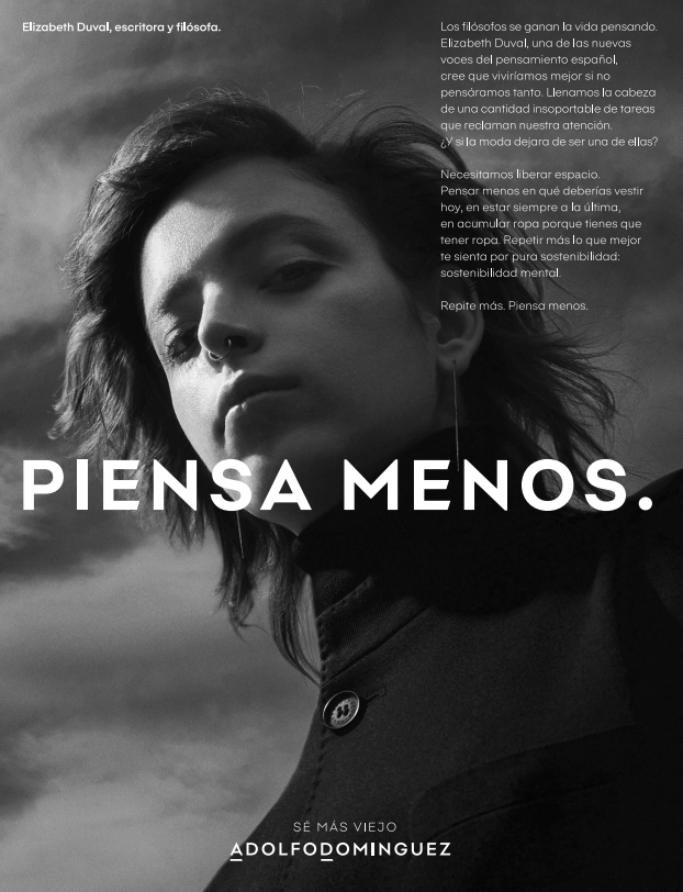 Adolfo Domínguez apela a la sostenibilidad mental | Marcas | MarketingNews