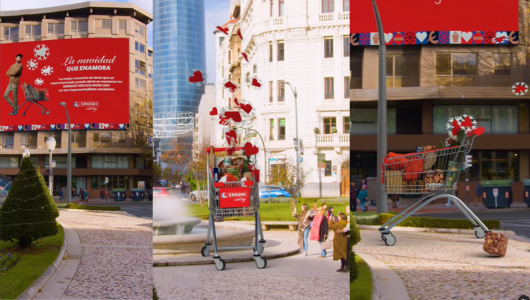 Eroski se suma a la tendencia Fake Out of Home | Marcas | MarketingNews