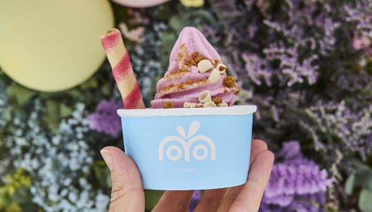 Marca De Helado La Primera Tienda Permanente De Sweet Cone Hui! ¡Tema