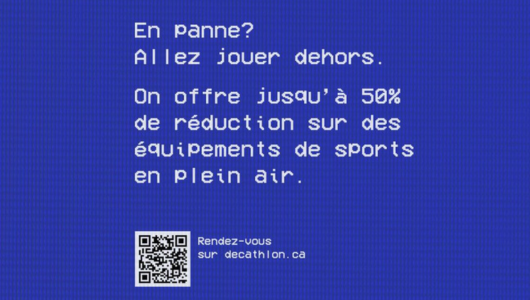Decathlon aprovecha la caída de Microsoft para promover su venta de ...