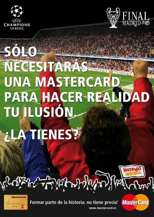 Campaña global española para el patrocinio de la Champions por ...